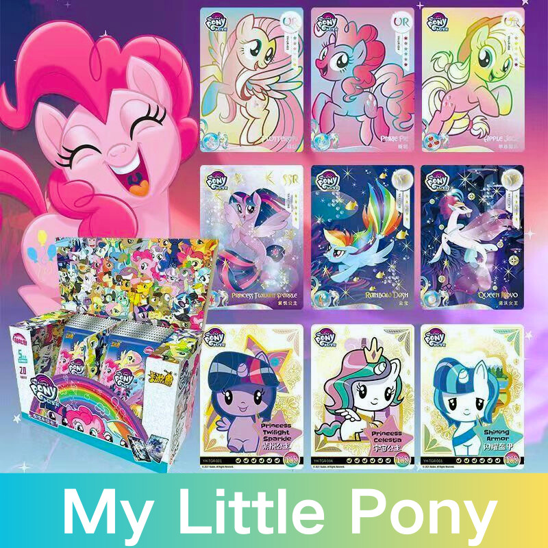 My Little Pony Rainbow Card Battle Card การ์ด SC/SR/SRR การ์ดอุปกรณ์ต่อ ...