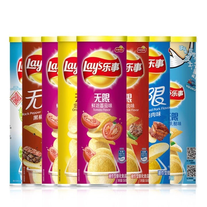 Zejun Lay's มันฝรั่งทอด 104 กรัม มีให้เลือก 4 รสชาติ | Shopee Thailand