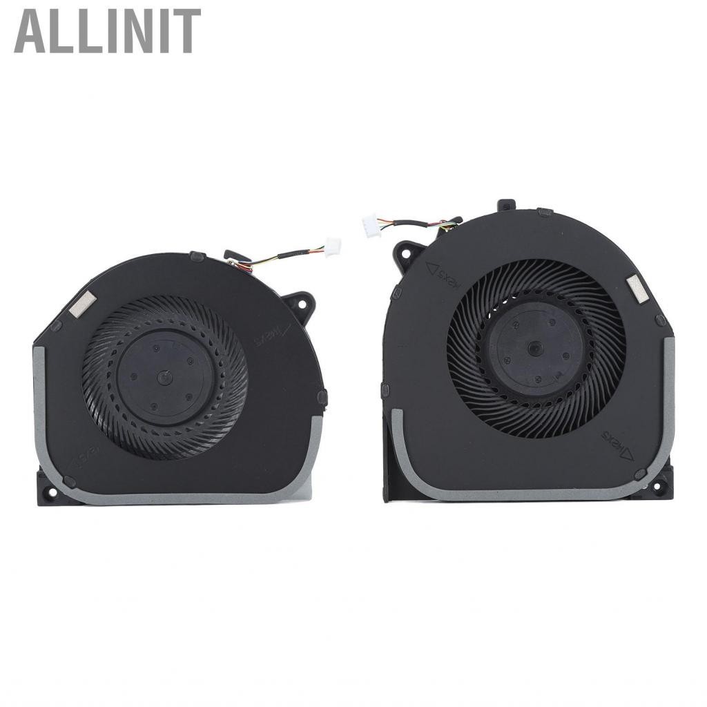 Allinit CPU GPU Cooling Fan Notebok Internal Easy Installation Quiet 4 ...