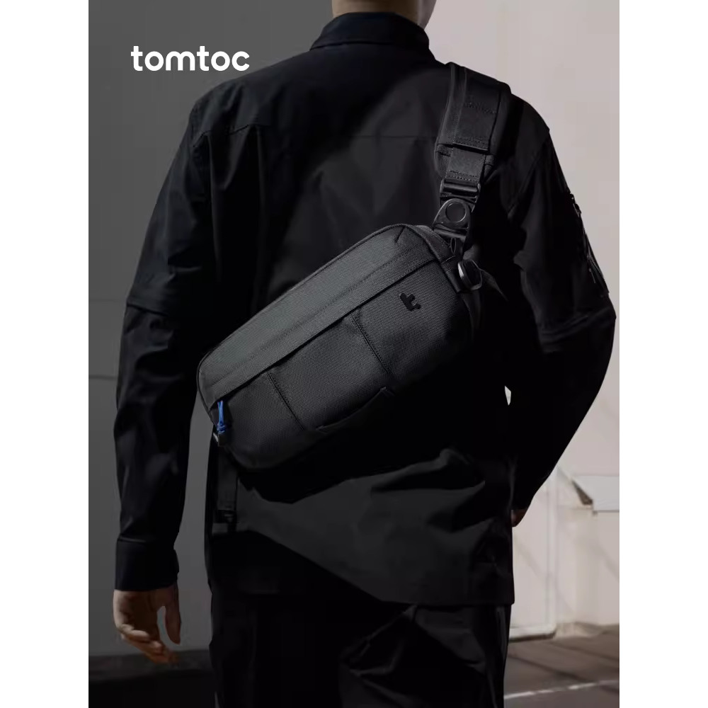 tomtoc Crossbody Shoulder Bag T26 can accommodate iPad mini /Switch ...