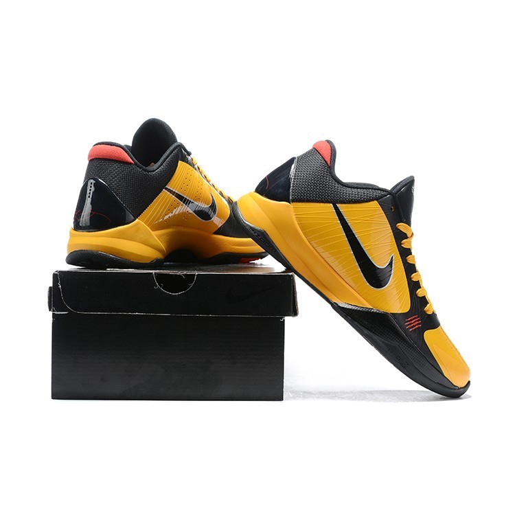 Nike Zoom Kobe ZK5 Protro Bruce Lee-Yellow Black Air Cushion รองเท้า ...