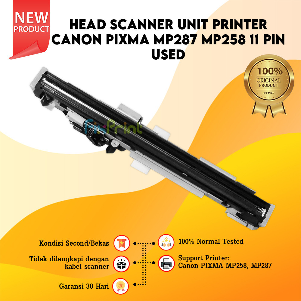 เครื่องสแกนเนอร์หัวปริ้นท์ Canon MP258 MP87 MP287 MP258 ไม่มีสายเคเบิล | Shopee Thailand
