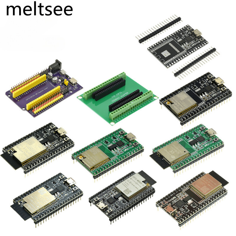 Esp32 บอร์ดทดลอง Type C Micro Usb Cp2102 Wifi และบอร์ดขยายสัญญาณบลูทูธ Dual Core Esp32 Devkitc