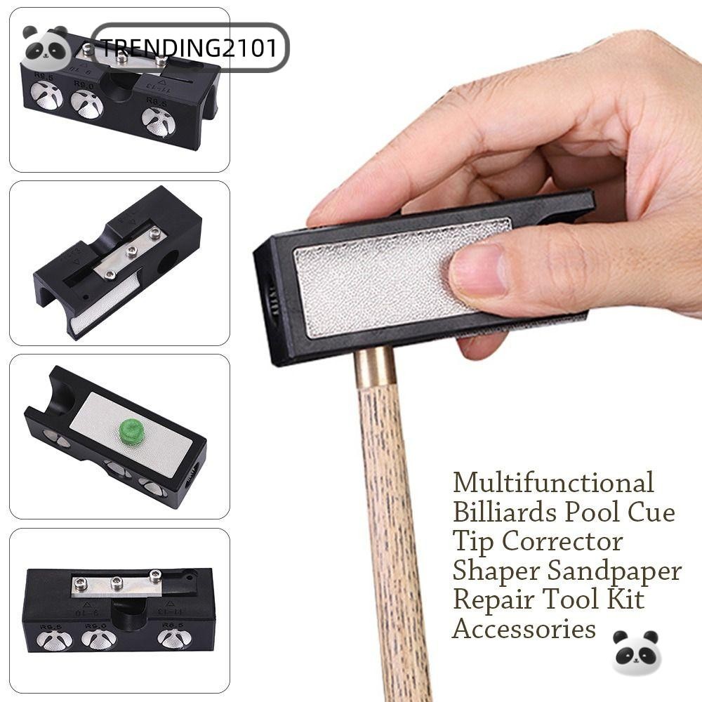 Trending2101 Pool Cue Tip Corrector, ที่มีประสิทธิภาพซ่อมเครื่องมือ Cue ...