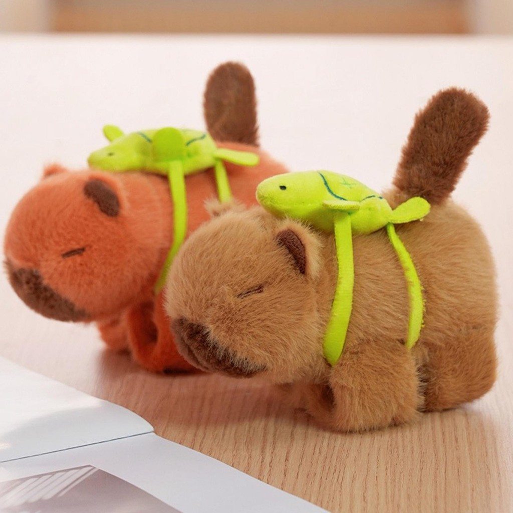 Capybara Clap วงกลมของเล่น Slap Snap Wrap สายรัดข้อมือสร้อยข้อมือ Capybara Plush แหวนมือสนุก Pop ...