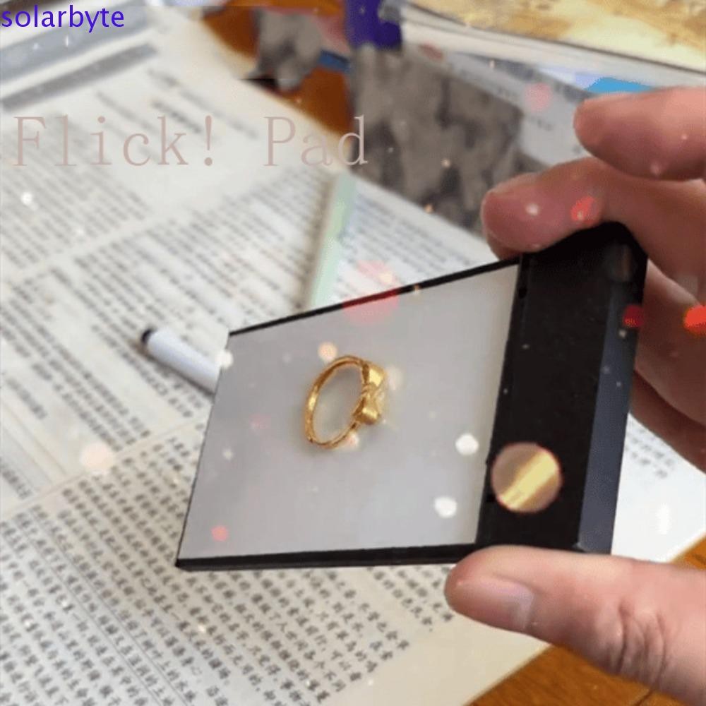 Solarbyte Flick Pad เปลี่ยนแหวน Surprise Props Flick Board, Gimmicks Magic Tricks Simple ...