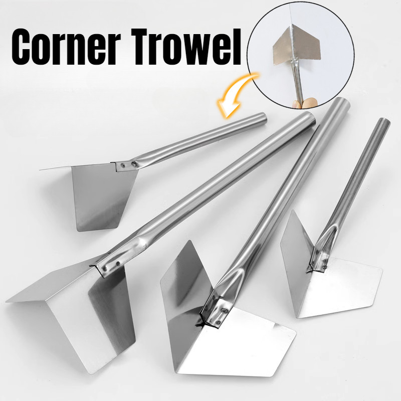 ปฏิบัติ Multi ใช้สแตนเลสมุม Trowel สําหรับปรับปรุงบ้าน มุมขวา Sheetrock ...