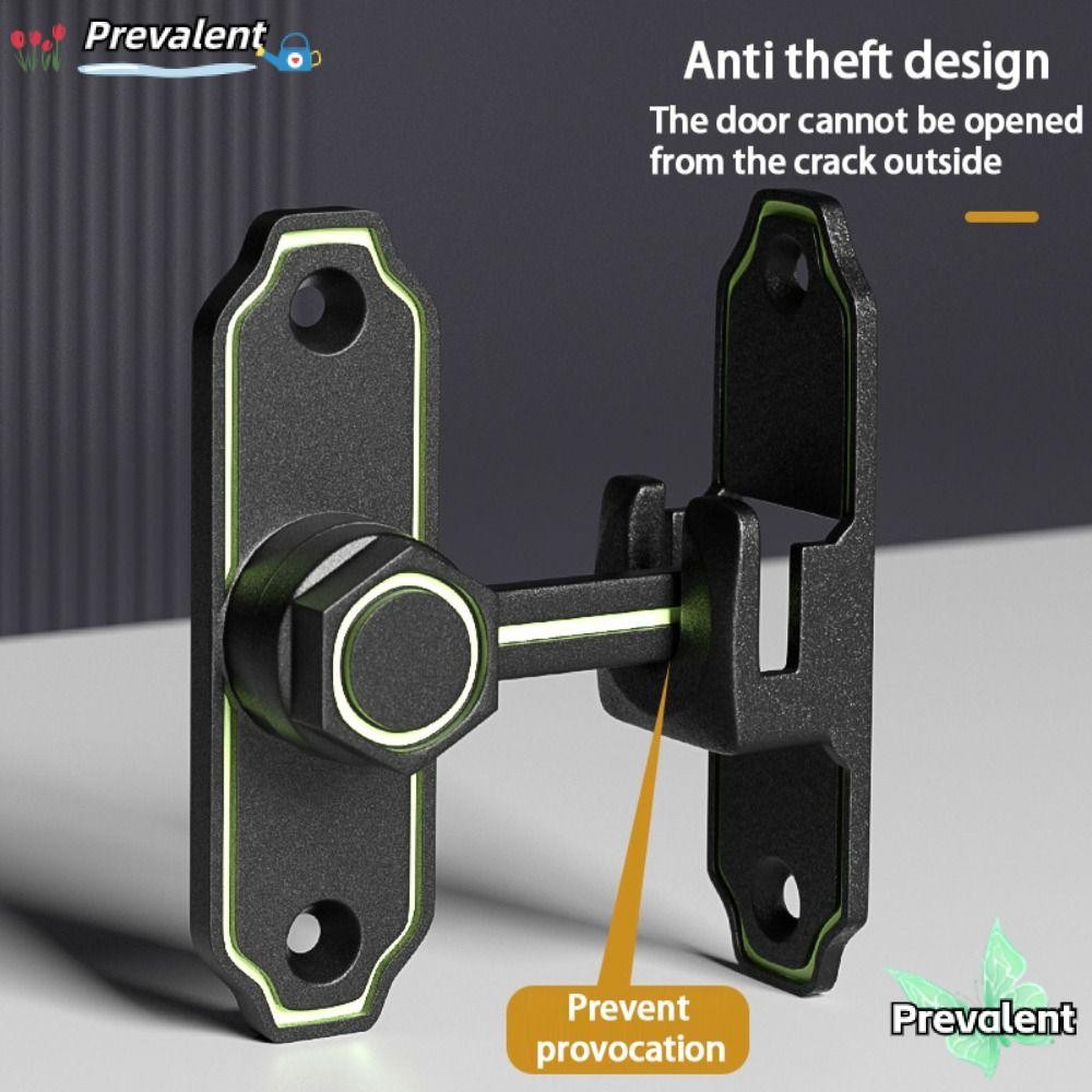 Preva สลักประตู 90°/180°หัวเข็มขัดประตูแบบไม่มีหมัดสองวัตถุประสงค์, กัน ...