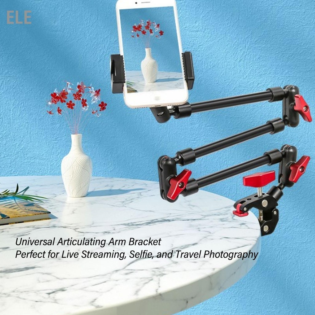 ELE 31in ปรับ Articulating แขน 1/4in 3/8in ด้าย ARM กล้อง Mount การหมุน ...