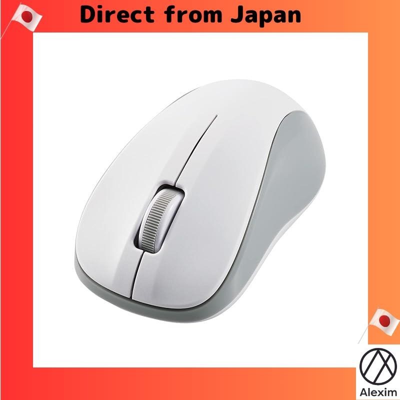 [Direct from Japan]ELECOM Mouse Wireless Mouse Bluetooth 3-Button S Size Antibacterial White M ...