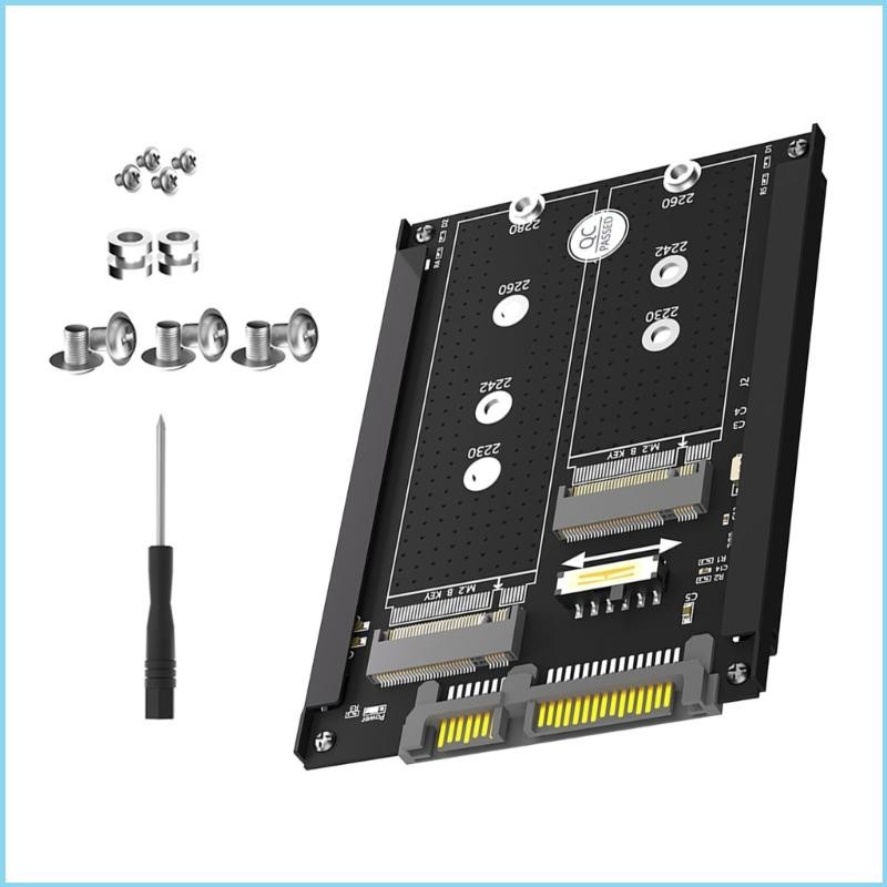 Ezr Double B Key M 2 SSDs ถึง 2 5 นิ้ว SATA3 0 6Gbps M 2 SATA3 0 SSDs ...