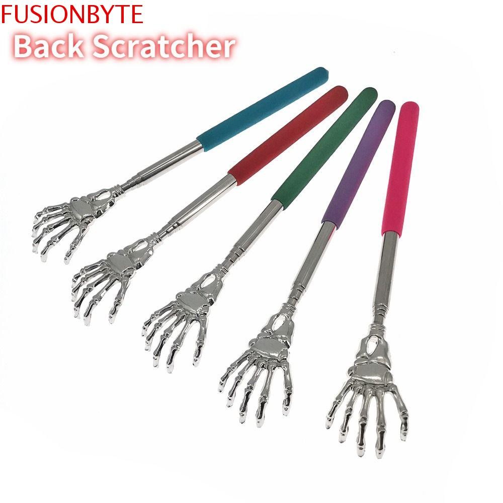 Fusionbyte ขยาย Back Scratcher ผ่อนคลายแบบพกพาเครื่องมือนวด Telescoping Itch Scraper Scratching ...