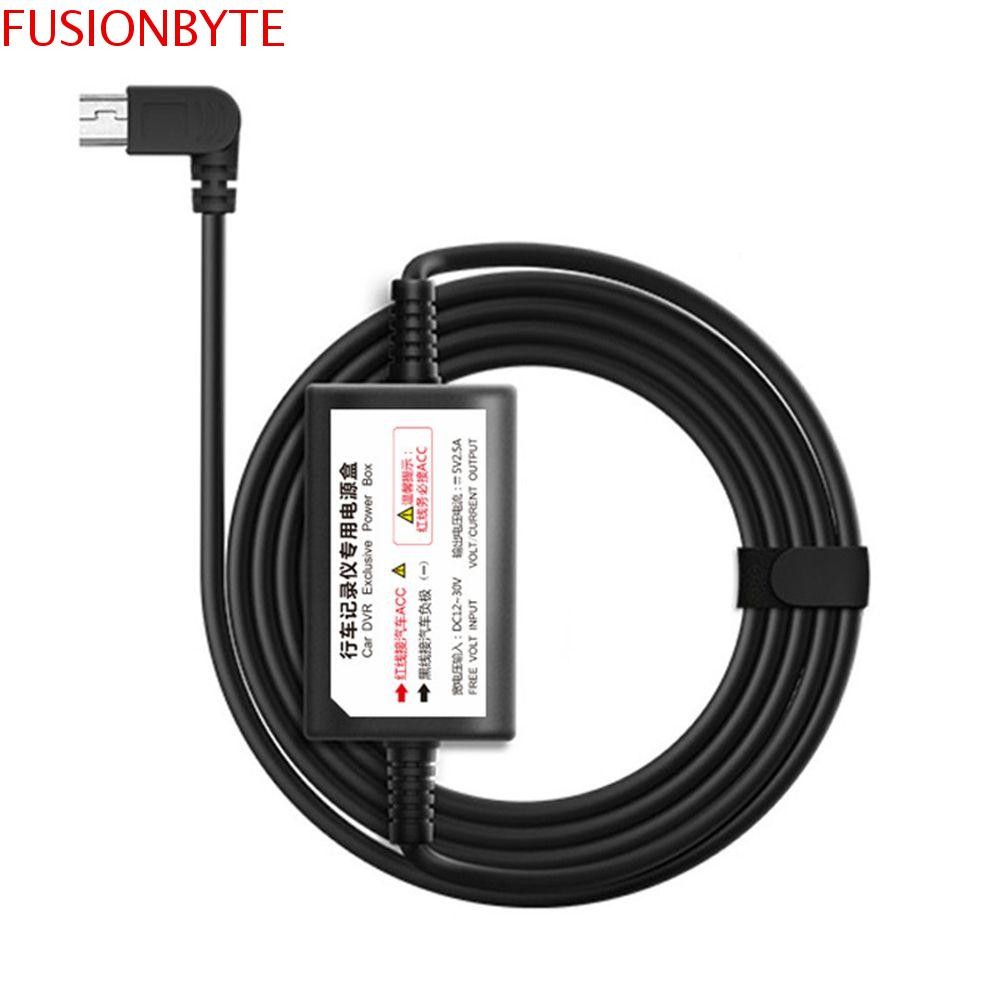 Fusionbyte Dash Cam Hardwire ชุดกระจก DVR Hardwire ชุดกล้องรถ Charger สายไฟอุปกรณ์เสริม USB ...
