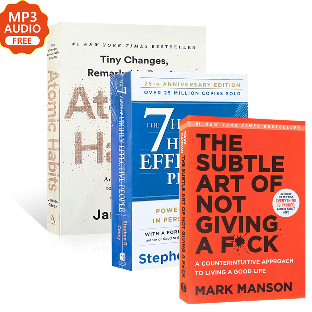 (Ready Stock) The Subtle Art of Not Giving a F*ck & Atomic Habits & The ...