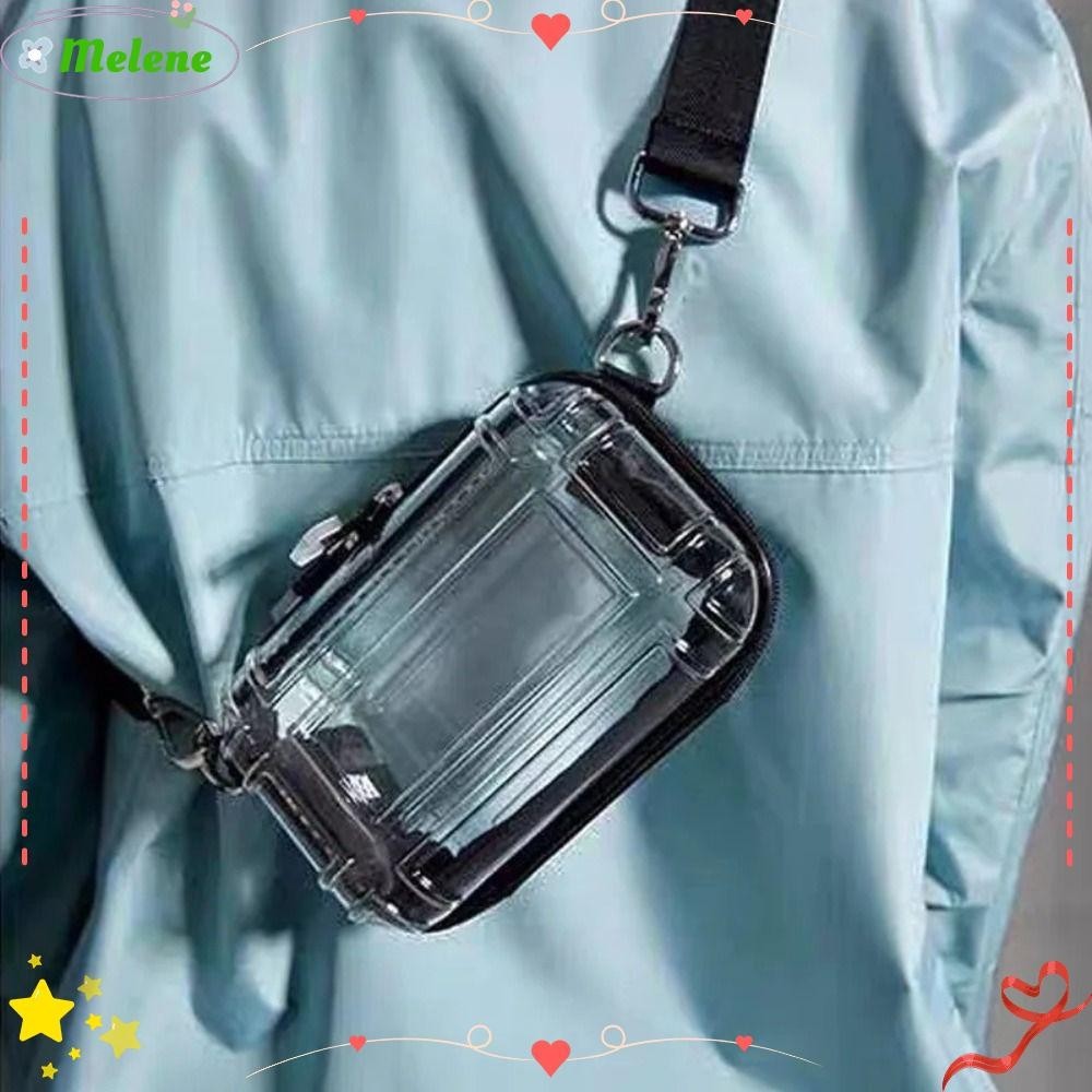 Melene กระเป๋าสะพายไหล่ สะพายข้าง PC แบบใส กันน้ํา ABC | Shopee Thailand