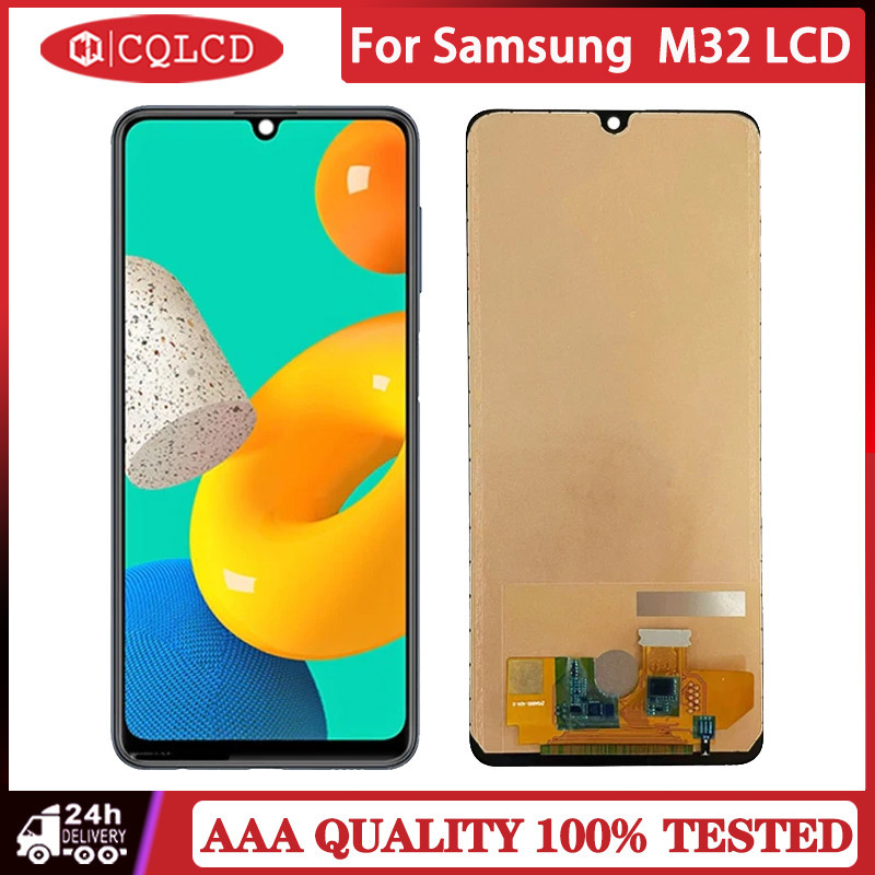 SAMSUNG อะไหล่หน้าจอสัมผัสดิจิทัล LCD M32 LCD M325F M325FV DS M325FV ...