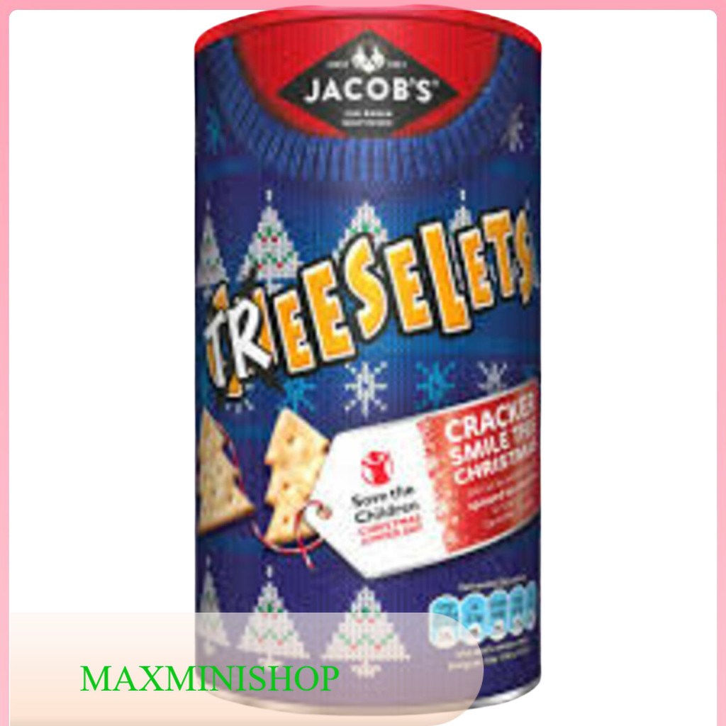 แคดดี้แครกเกอร์ชีสคริสต์มาส เจค็อบส์ 280 ก./ Christmas Cheeselets ...