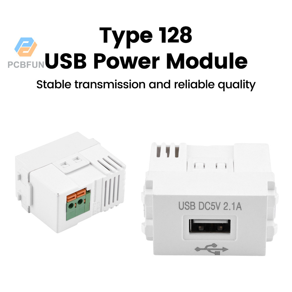 Pcbfun อะแดปเตอร์โมดูลชาร์จโทรศัพท์มือถือ Type 128 USB 220V Socket 5V2 ...