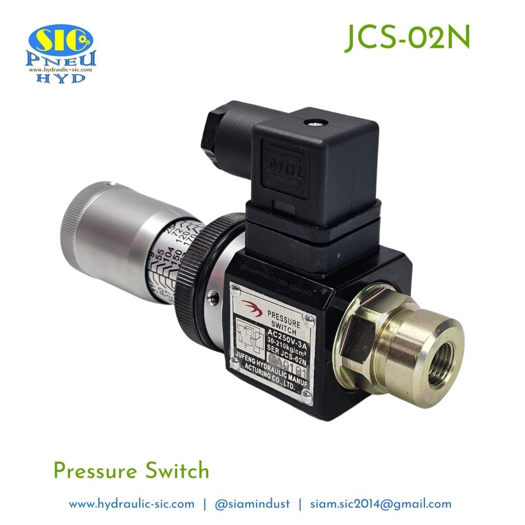 JCS-02N,JCS-02NL,JCS-02H : JF-JCS-02** (Pressure Switch) เพรสเชอร์ ...