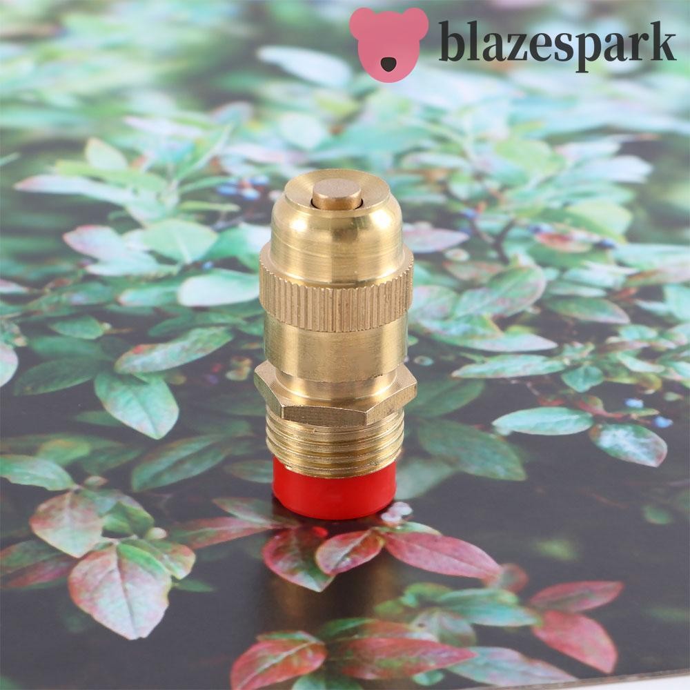 Blazespark หัวฉีดสเปรย์น้ํา Atomizing ปรับสวนอุปกรณ์สเปรย์ Fitting Atomization ชลประทาน Misting ...