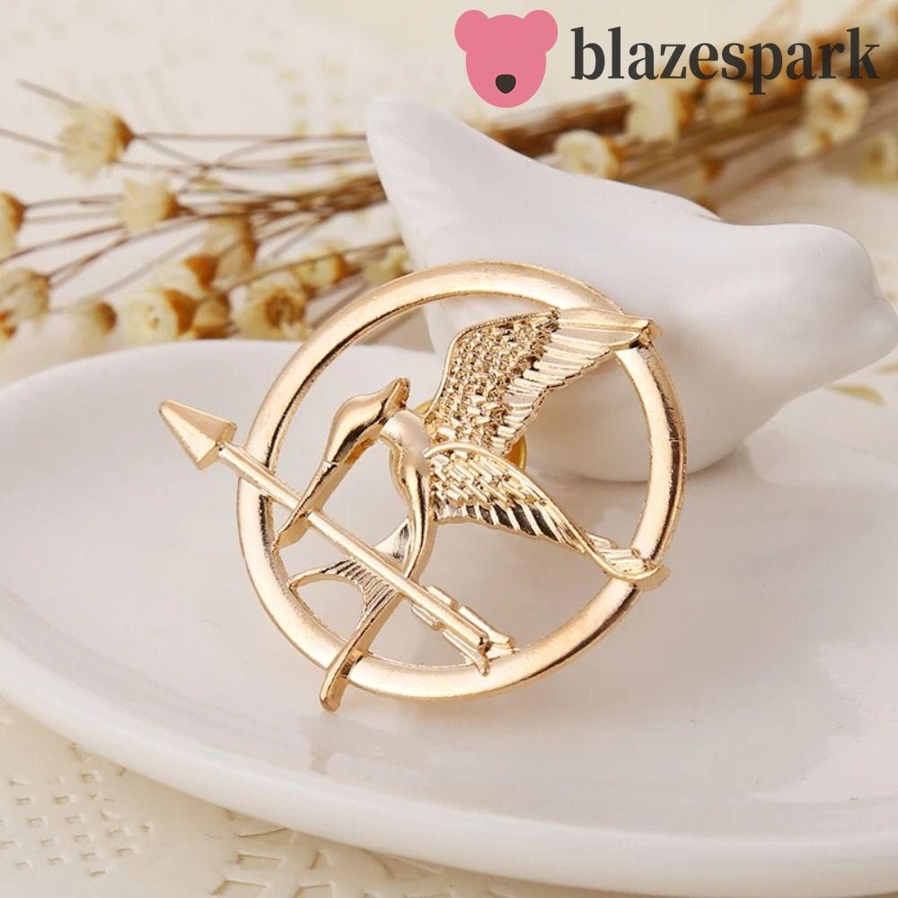 Blazespark Mockingjay Badge Lapel Pins, Jewellery อุปกรณ์เสริมรอบ Mockingjay เข็มกลัด, เข็มกลัด ...