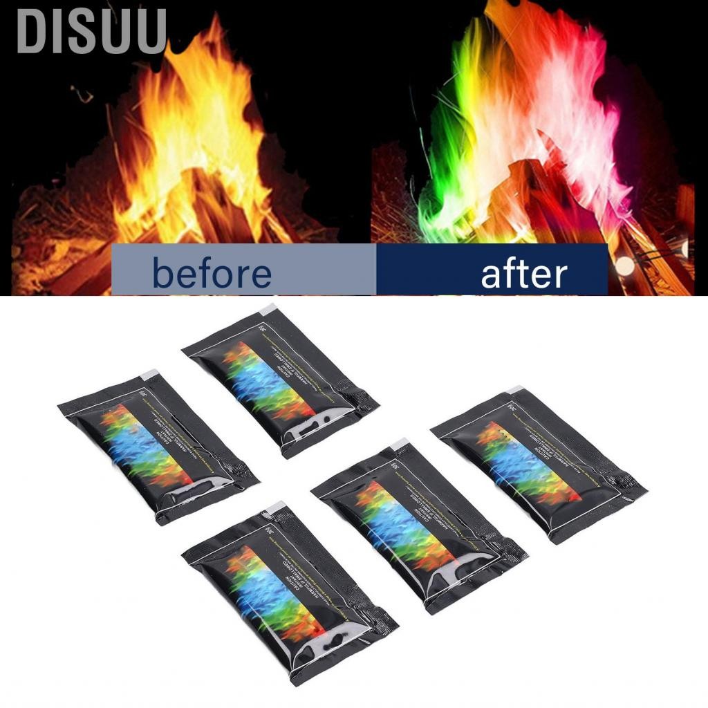 Disuu Haofy Flames Cosmic Fire Color Packets ยาวเร่าร้อนผงเปลี่ยนเป็นผง ...