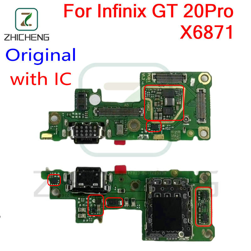 สําหรับ Infinix GT 20 Pro X6871 USB Dock Charger Port แท่นชาร์จจอแสดงผล ...
