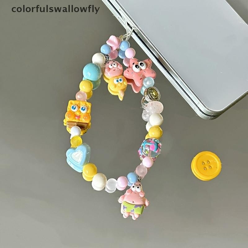 สีสันswallowfly SpongeBob Patrick Star โทรศัพท์ Lanyard สายคล้องจี้ ...
