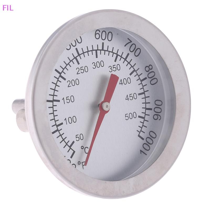 Fil สแตนเลส BBQ r Pit Grill Bimetallic เครื่องวัดอุณหภูมิ Temp Gauge OP ...