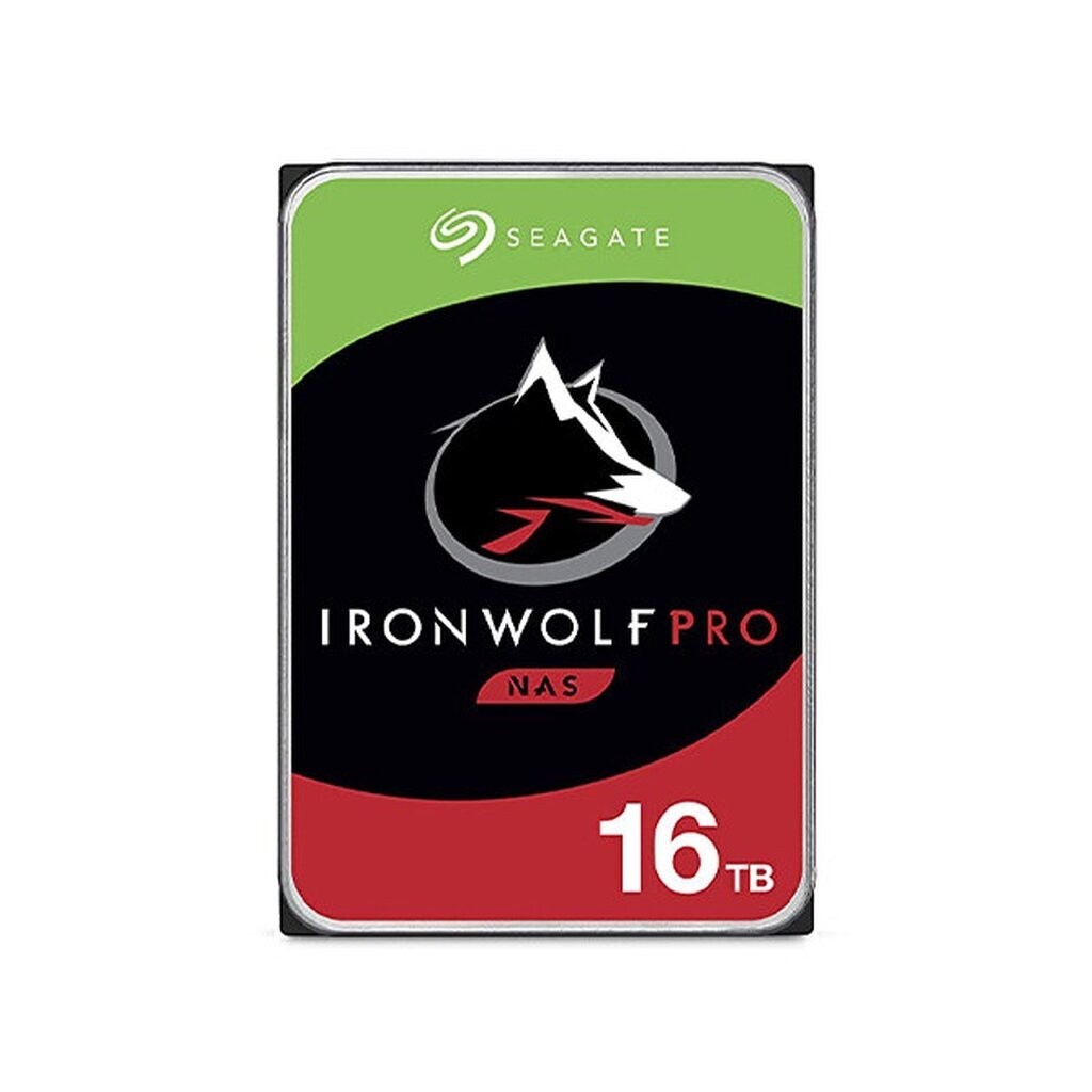 SEAGATE IRON WOLF PRO 16TB (256MB,7200RPM,SATA3) เหมาะสำหรับ NAS ฮาร์ด ...