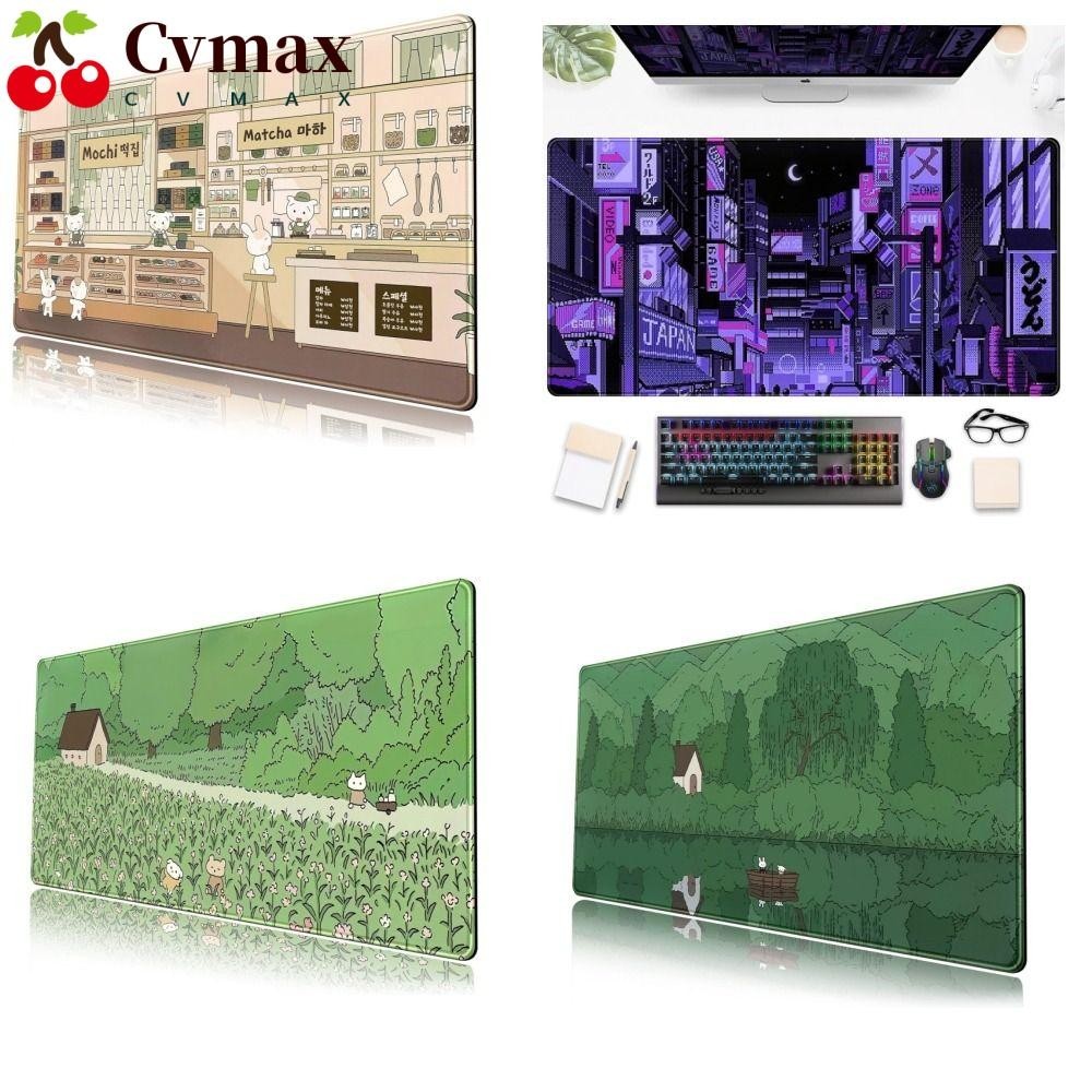 Cvmax แผ่นรองเมาส์ ทรงสี่เหลี่ยมผืนผ้า อเนกประสงค์ ขนาดใหญ่ 31.5 X 11.8 นิ้ว สําหรับสํานักงาน ...