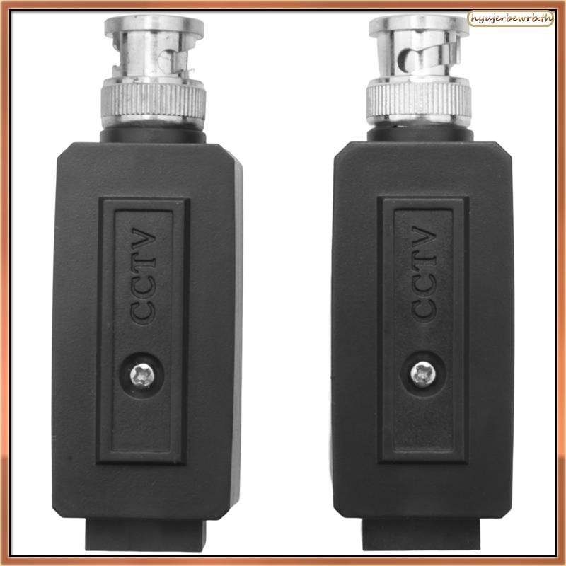 [T X W F] กล้องวงจรปิด Coax BNC RJ45 UTP Cat5 Active Video Balun ตัวรับส่งสัญญาณคู่ | Shopee ...