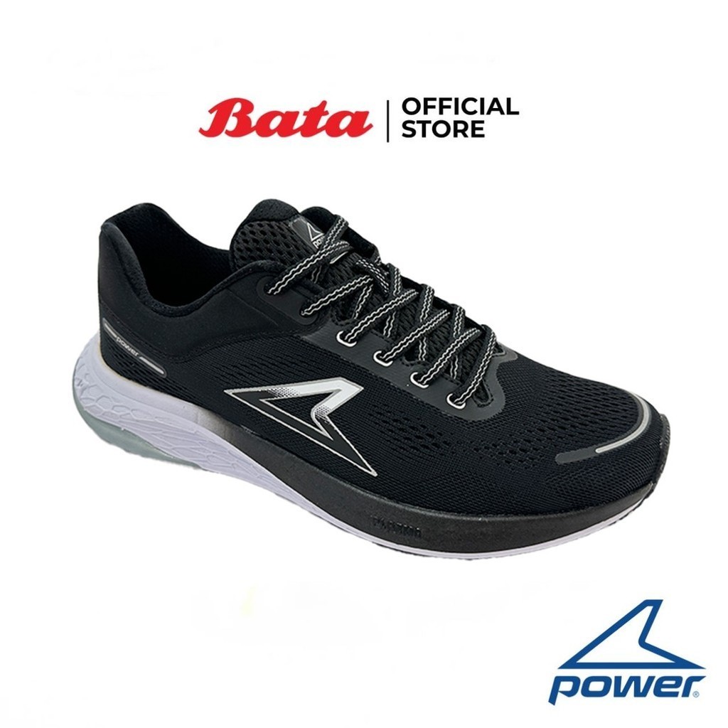 Bata บาจา Power รองเท้ากีฬาวิ่งออกกำลังกาย แบบผูกเชือก มีเทคโนโลยี ...