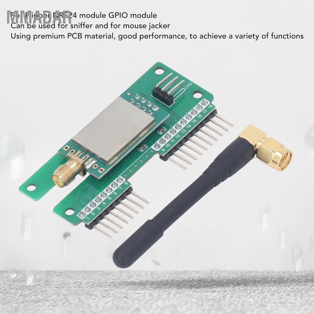 Mmadar สำหรับ Flipper การปรับเปลี่ยนโมดูล Pcb Gpio โมดูล Nrf24 บอร์ดเสา