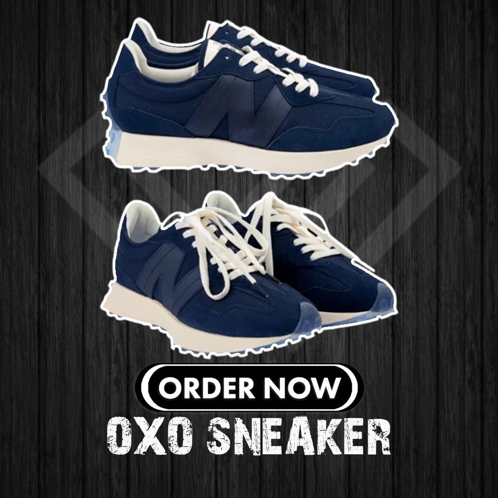 New balance anb brand x new balance 327 blue nb527 (หมายเลขสินค้า 100% ...