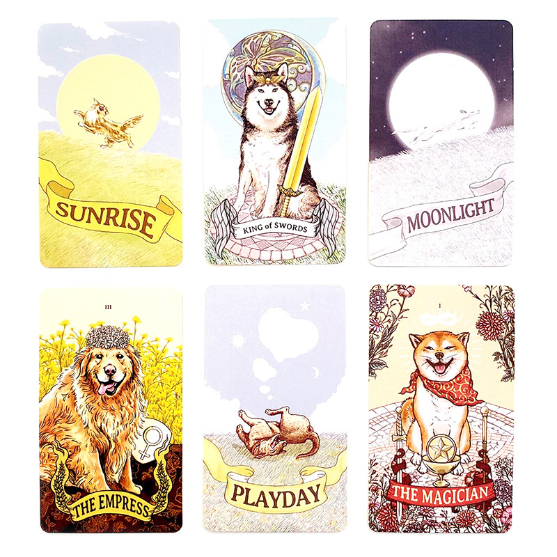 [GEX] 2022 ใหม่สุนัขน่ารักAiboไพ่ทาโรต์คู่มือการ์ดเกมTarot Deck PartyเกมOcculti [TH] | Shopee ...