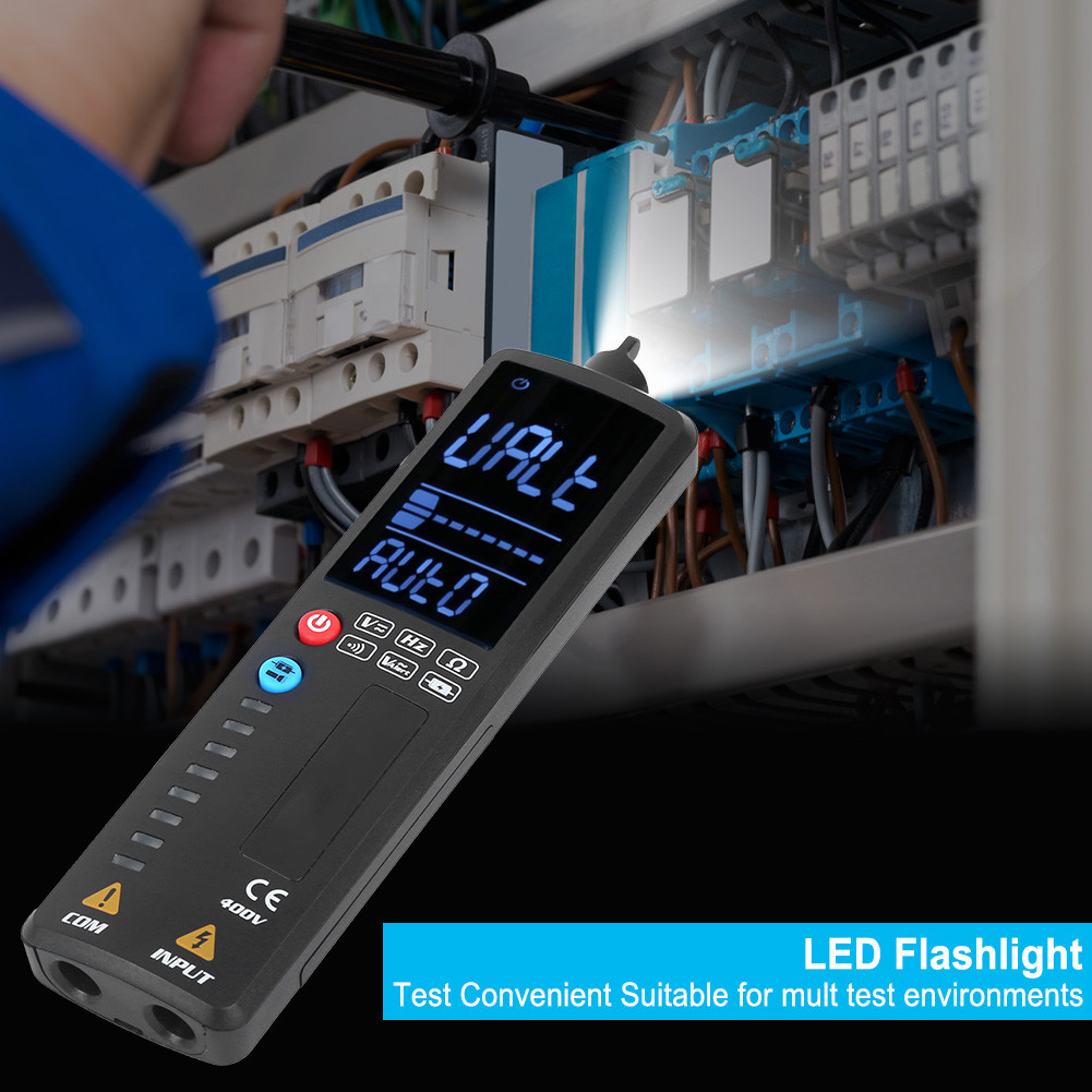 Digital LCD Dual Dual Mode Smart Multimeter เครื่องตรวจจับความต้านทาน ...