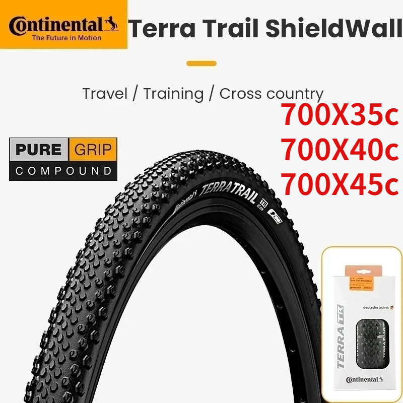 Continental Terra Trail MTB Bike Tire 29er Shieldwall 700x35C 700X40C 700X45C Tubeless Puncture ...