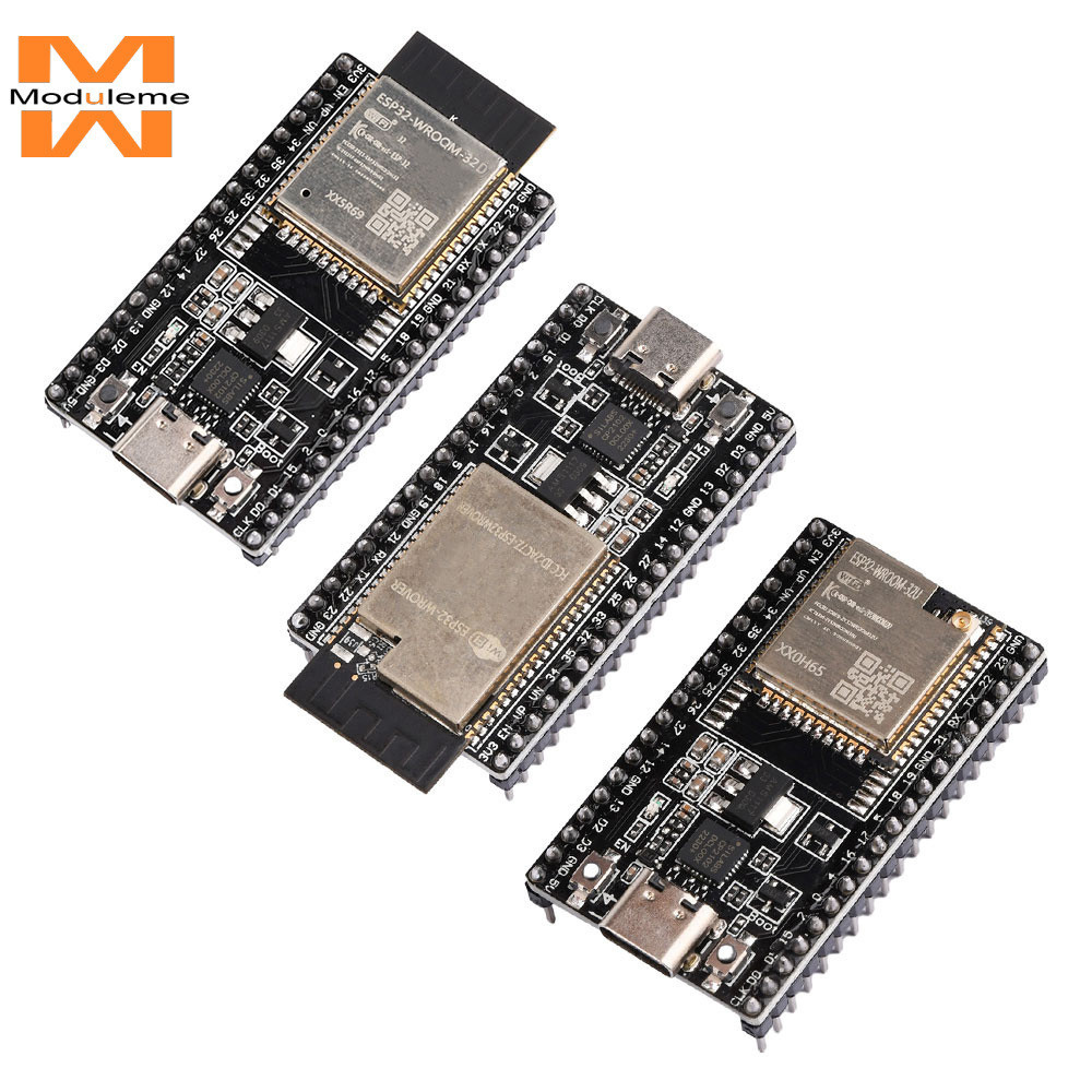 โมดูล Esp32 Devkitc Wifi และบอร์ดบลูทูธ Esp32 พร้อม Esp32 Wroom 32d 32u Esp32 Wrover Iot Nodemcu