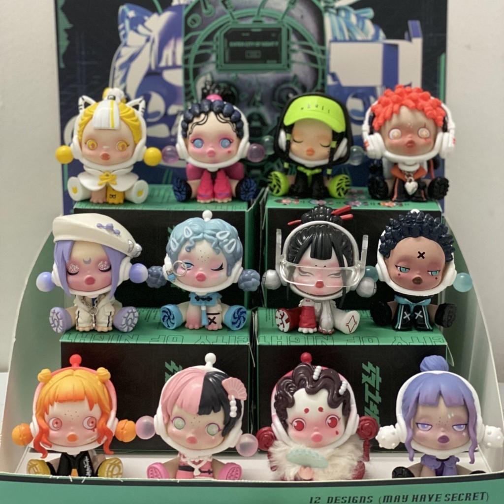 POPMart Night City Mystery Box SP5 Generation Series | Shopee Thailand