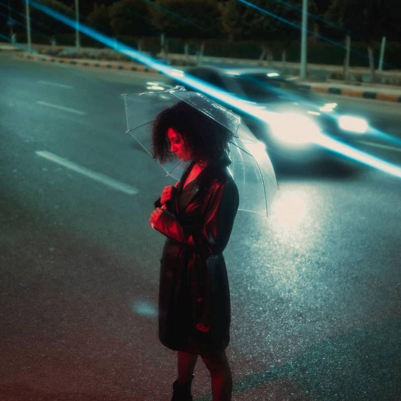 Sheji Flare Blue Night Scene Brushed Filter Starlight Mirror Camera SLR ...