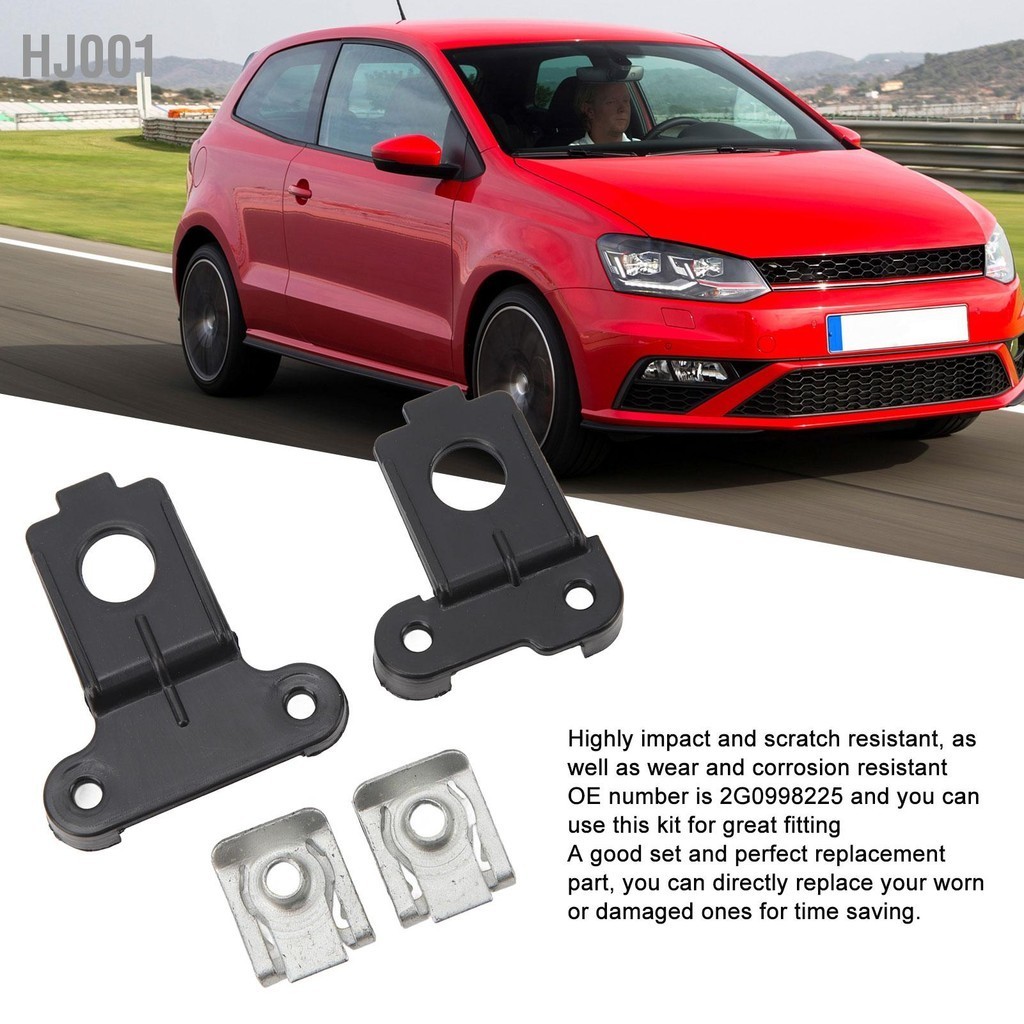 HJ001 ด้านซ้ายชุดซ่อมแท็บยึดไฟหน้ารถยนต์ 2G0998225 ชุดซ่อมแท็บยึดไฟหน้า ...