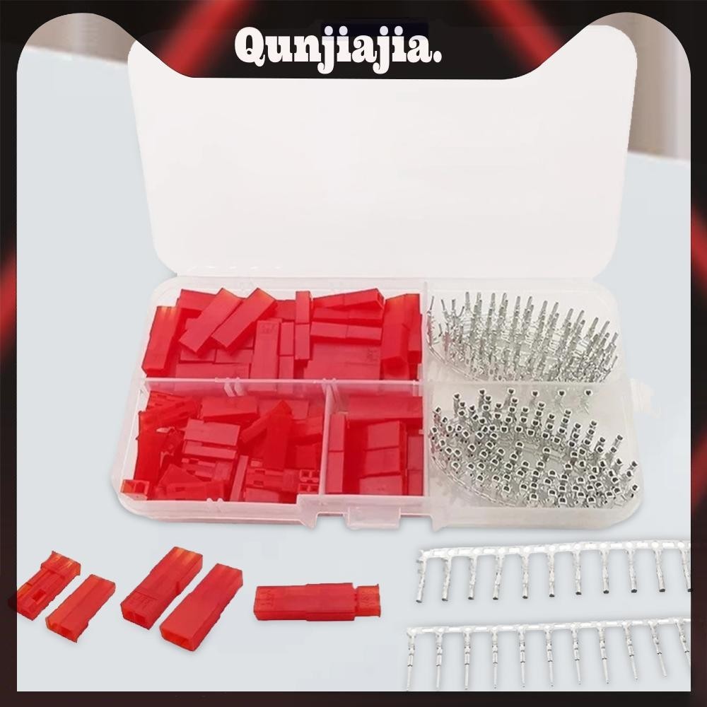 ชุดขั้วต่อเชื่อม JST SYP 2 Pin ตัวผู้ ตัวเมีย สีแดง 2.54 มม. 300 420 ...