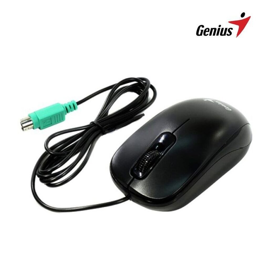 Genius Optical mouse รุ่น DX-110 (PS/2) - Black White Green | Shopee ...