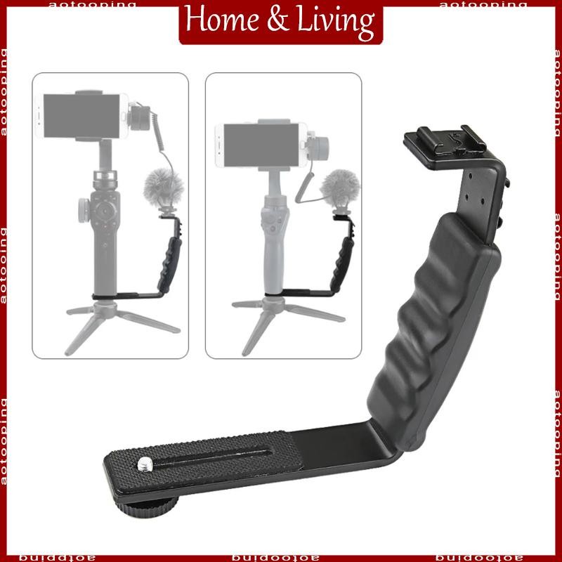 Aoto กล้อง DSLR L-Bracket Mount Video Grip L วงเล็บแฟลชรองเท้าเย็น ...
