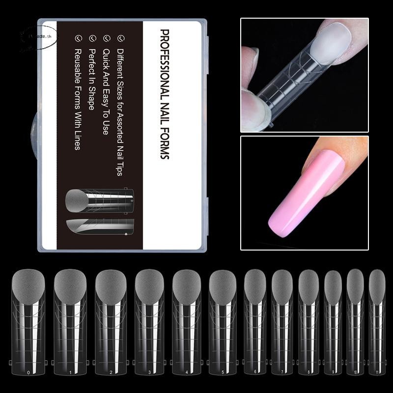 Parade Matte Quick Building เล็บแม่พิมพ์เคล็ดลับเต็มรูปแบบ Dual รูปแบบ ...