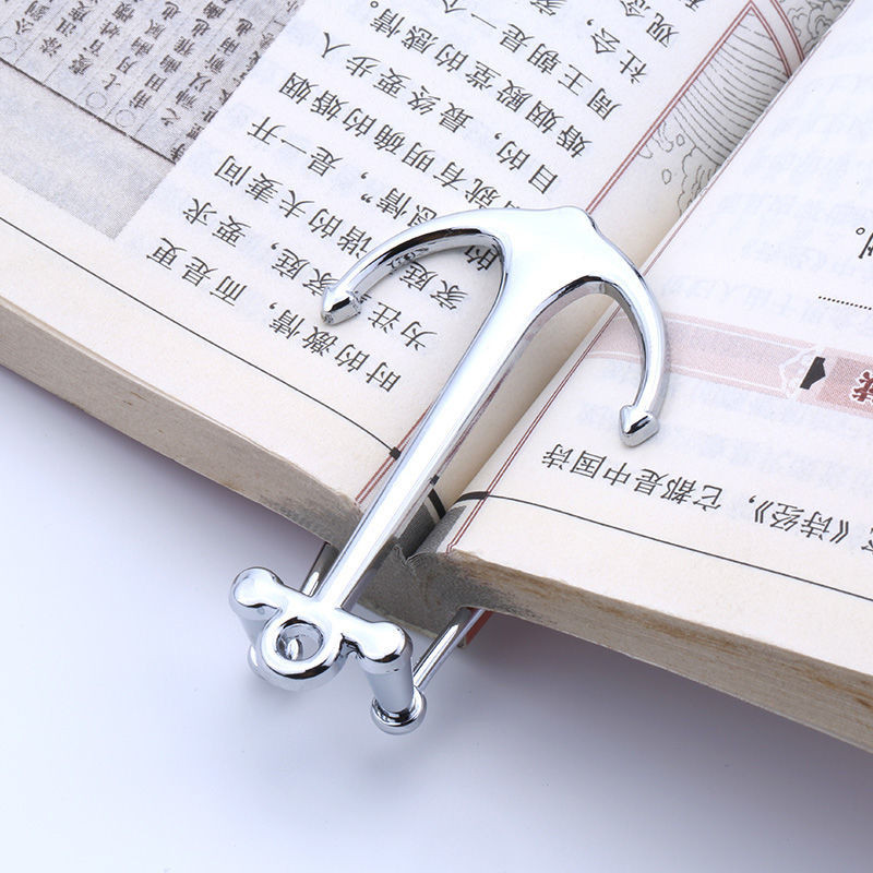 Anchor Bookmark Rudder Metal Dual-use บุ๊คมาร์คคงที่อัตโนมัติวันครู ...