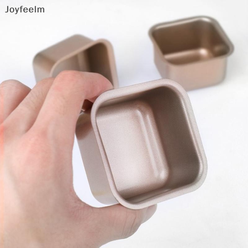 Yfe Small Square Toast ขนมปังถาดอบ Non-Stick เหล็กคาร์บอน Loaf ชีสเค้กบ ...