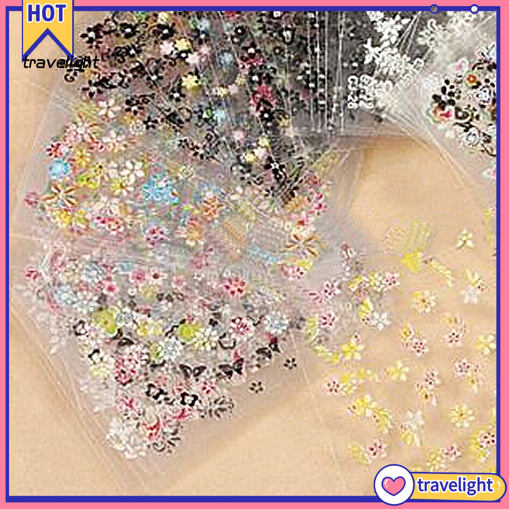 Travelight| 10แผ่นเล็บโอนสติ๊กเกอร์3งออกแบบเล็บเคล็ดลับรูปลอกตกแต่ง ...