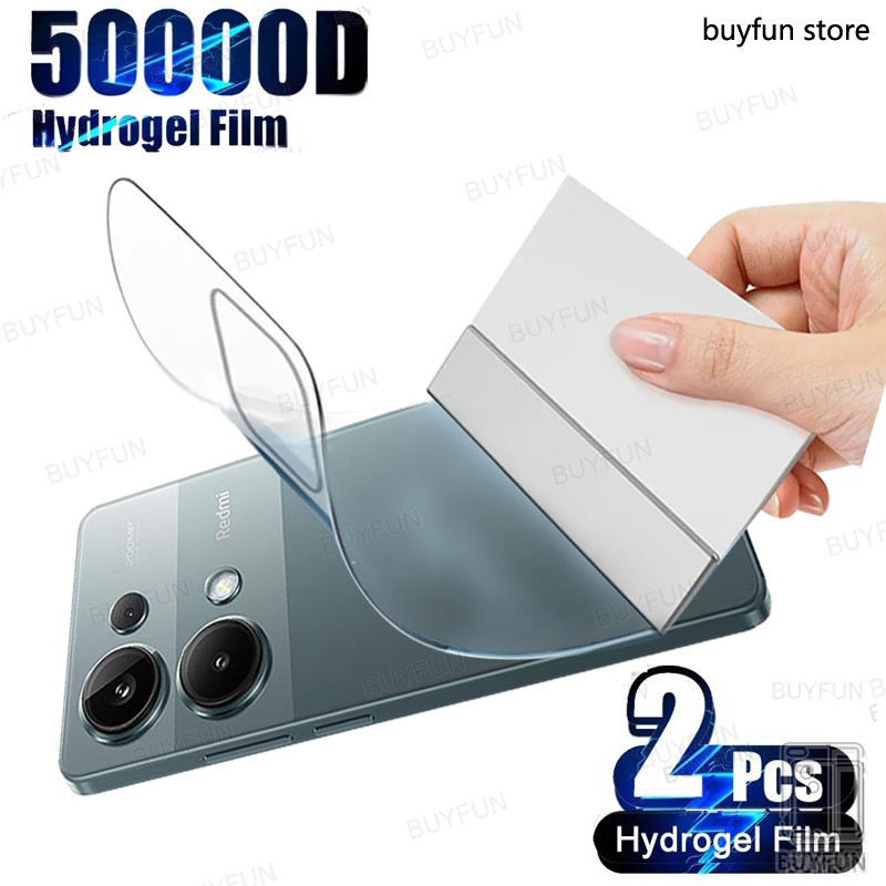 2 Pieces Back Hydrogel Soft Film For Xiaomi Redmi Note 13 Pro Plus ...